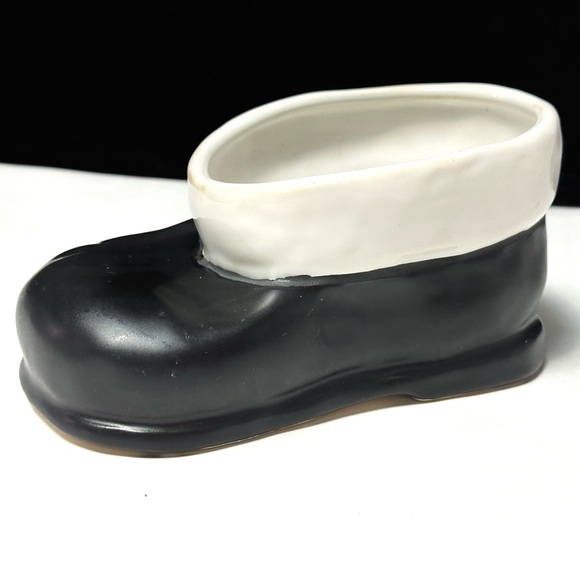 Pottery Barn | Holiday | Pottery Barn Santa Boot Snack Bowl Ceramic ...